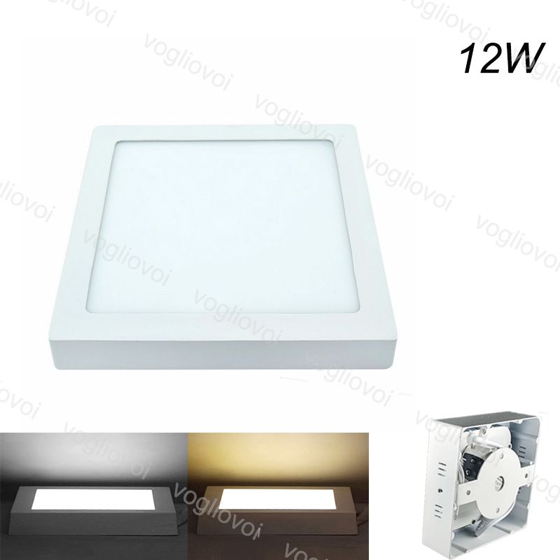 Downlights Square Surface 12W 168x168mm Face AC110V 240V Aluminum ...