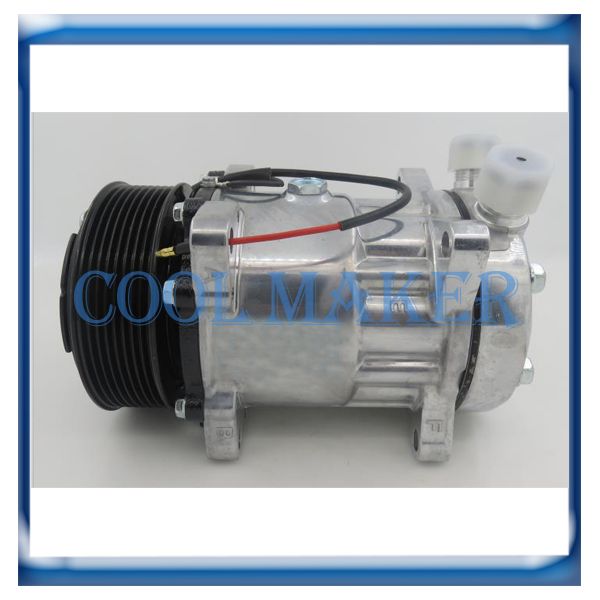 Universal 7H15 709 Air Conditioner Pump 8126 Compressor 8pk O Ring 12V ...