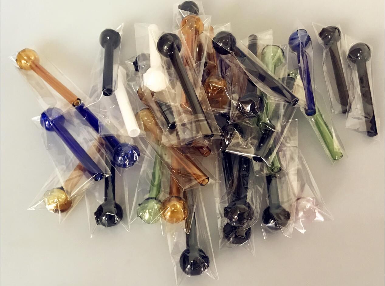 ful Glass Oil Burner Pipe Spoon Pyrex Oil Burner Glass Pipes Hand Pipes ...