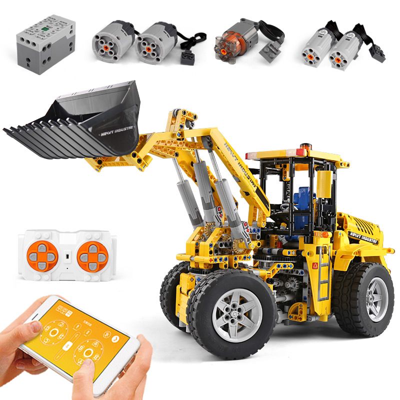 Shop Lepin Blocks Online, Technics Rc BULLDOZER Building Blocks City ...