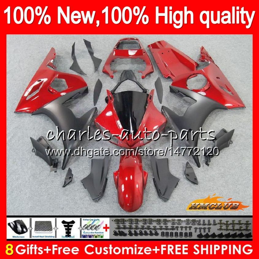 Body Kit For YAMAHA YZF600 YZF 600 R 6 600CC YZF R6 03 05 59HC.6 YZF R6 ...