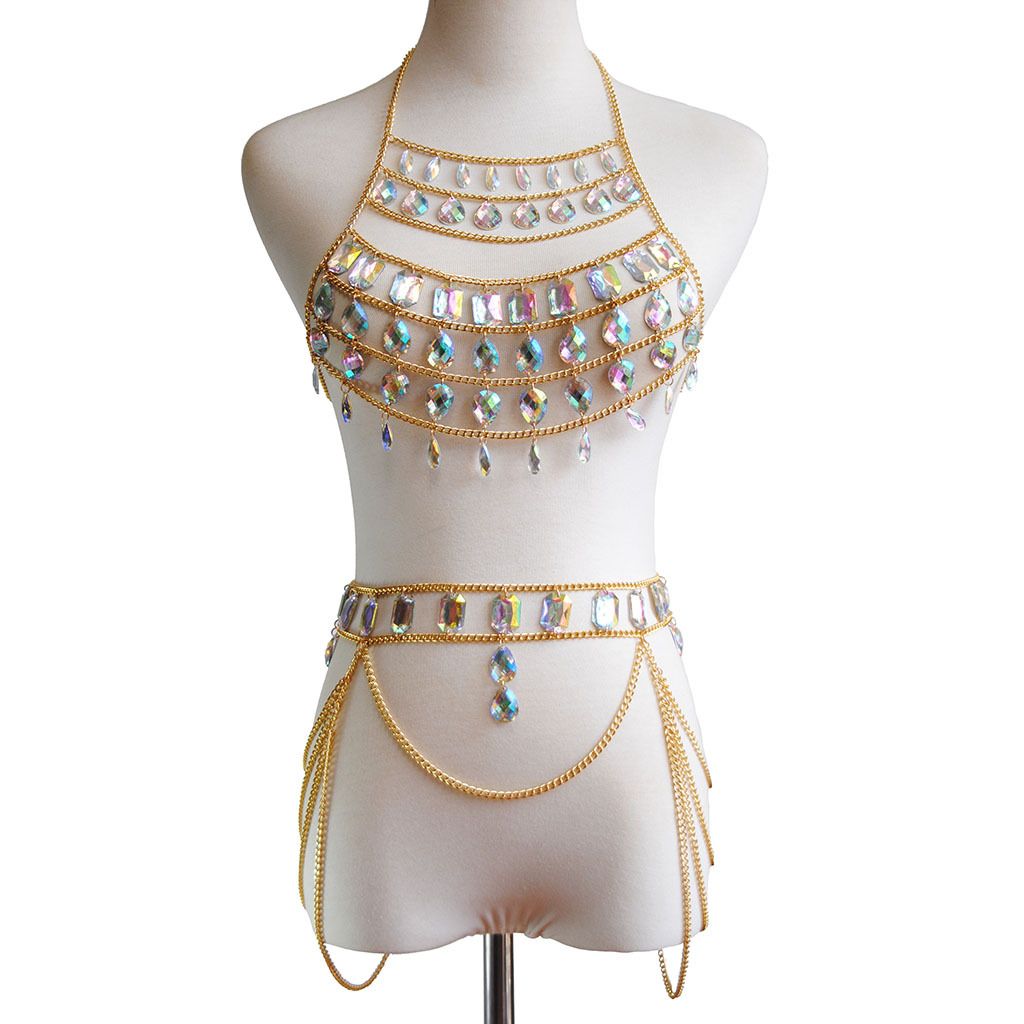 New Hot High Quality Glittering Beautiful Colorful Crystal Tassel