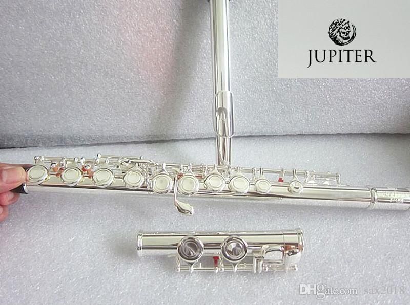 2020 Silver Flute JUPITER JFL 511ES 16 Holes Closed C Key Flute ...