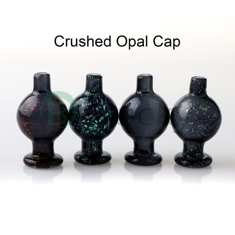 2020 26mmOD Crushed Opal Cap Heady Glass Bubble Carb Cap Directional ...