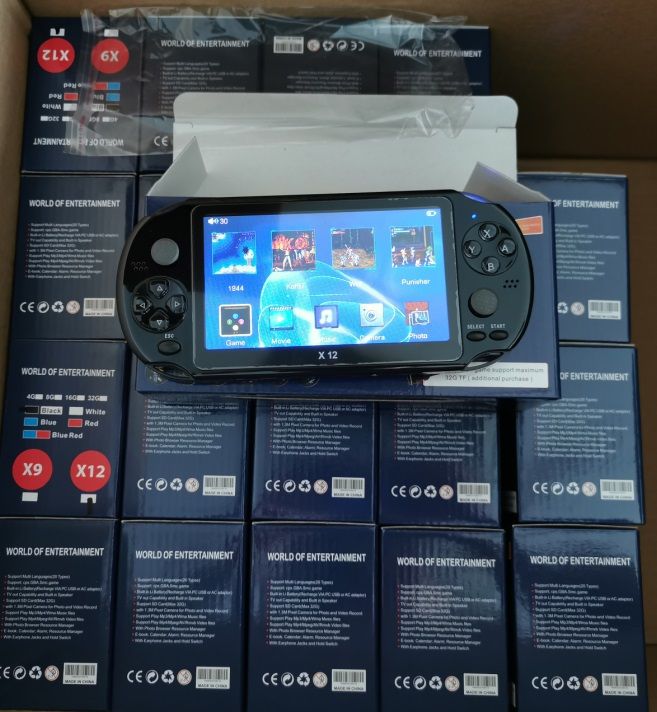 X12 Handheld Game Player 8GB Memory Portable Video Game Consoles With 5 ... X12 Handheld Game Player 8GB Memory Portable Video Game Consoles With 5 ...