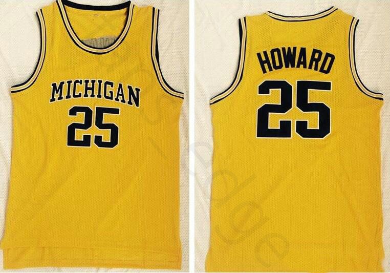NCAA Michigan Wolverines College Jalen Rose 41 Glen Rice 4 Chris Webber ...