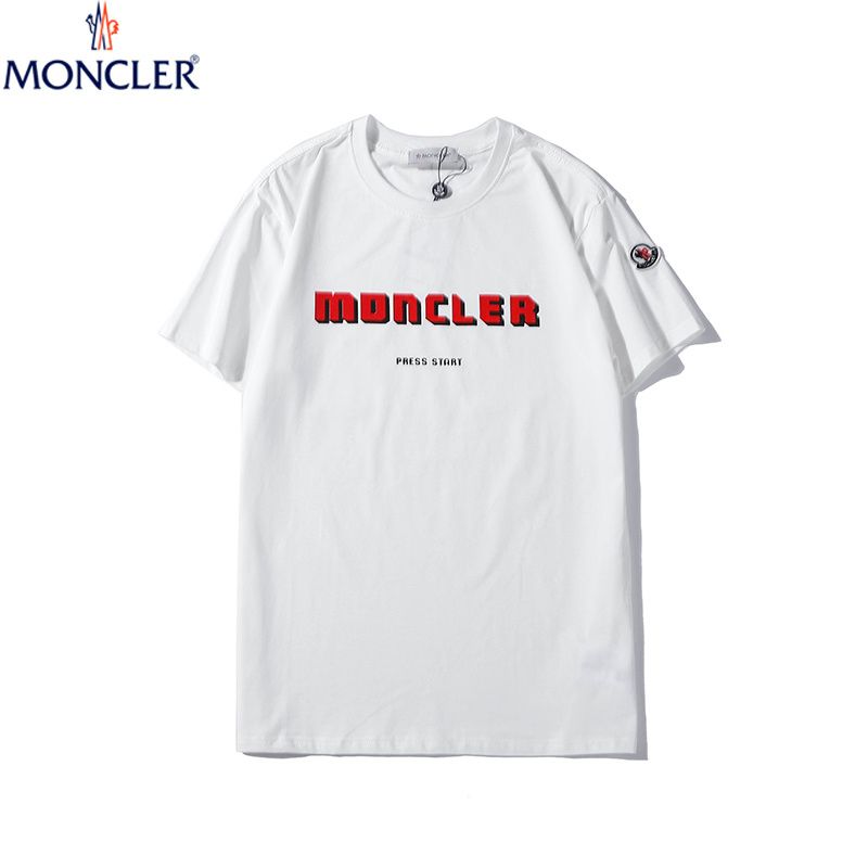 Moncler Cotton MAGLIA T genuine Shirt White