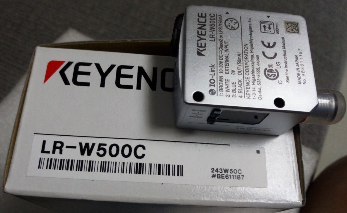 Keyence LR-W500C Full Spectrum Sensor M12 Connector 4-pin, 43% OFF