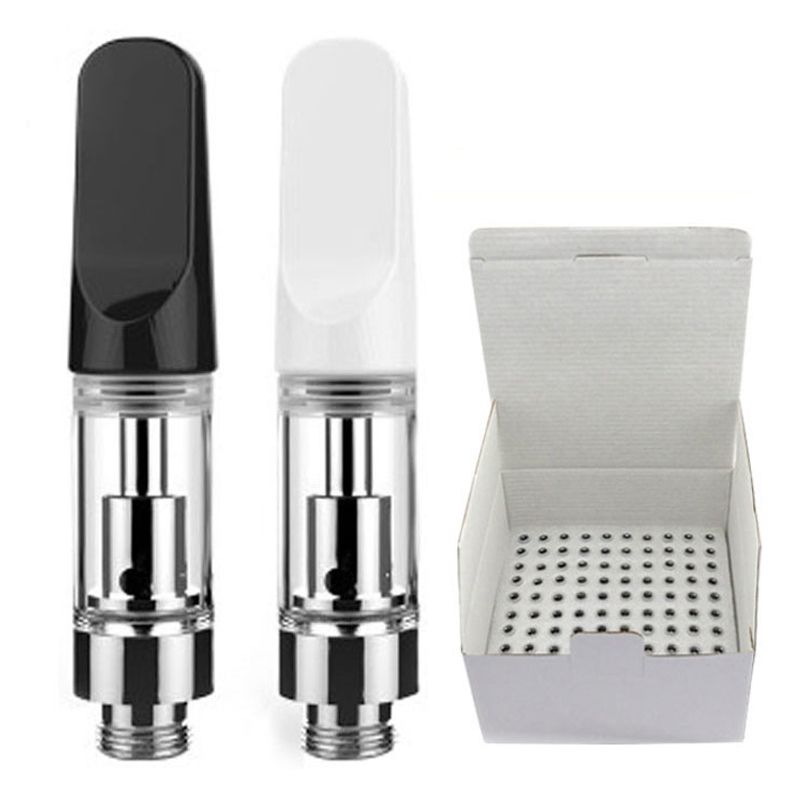 Hottest 510 Thread Vape Cartridges 0.5ml 0.8ml 1.0ml TH205 Glasses Tank ...