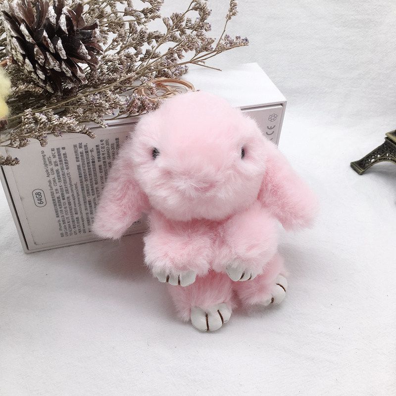 New Arrival Cute Soft Fluffy Rabbit Stuffed Plush Animal Bunny Toy ...