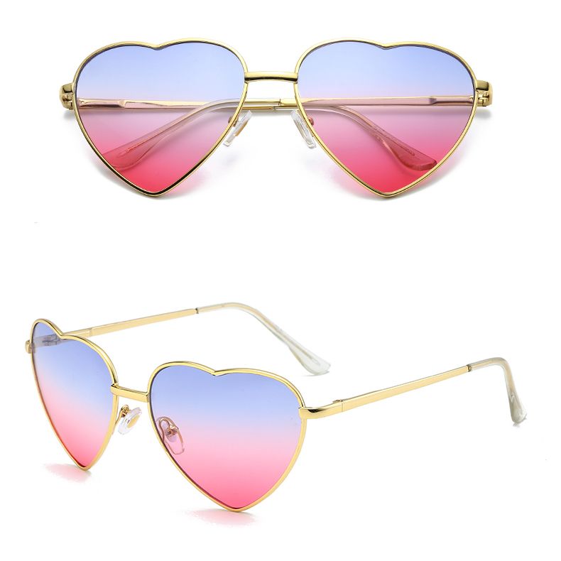 Venta > lentes de sol en forma de corazon > en stock