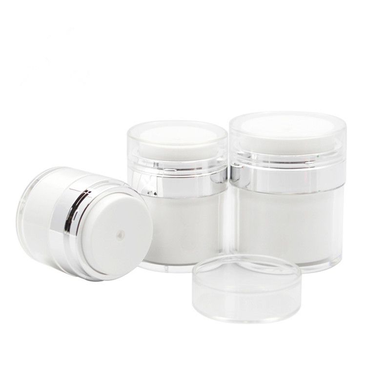 2020 15g 30g 50g Cosmetic Jar Empty Acrylic Cream Container Vacuum ...