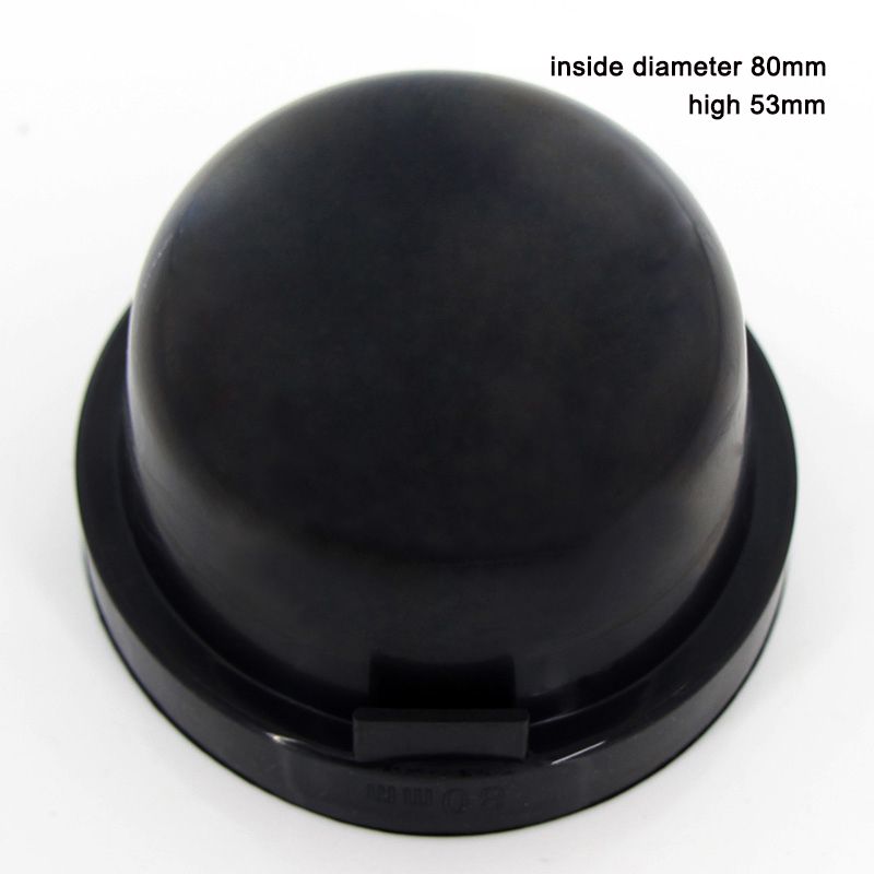 LED Headlight Cover Sealing Dust Cap Rubber Waterproof Dustproof Car ...