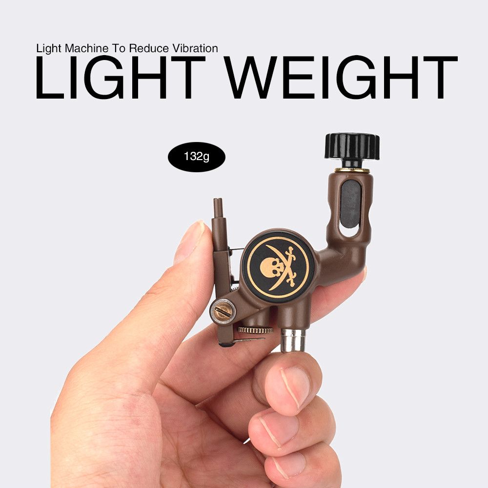 Skull Tattoo Machine Motor Small And Cute Alloy Rotary Tattoo Machine ...