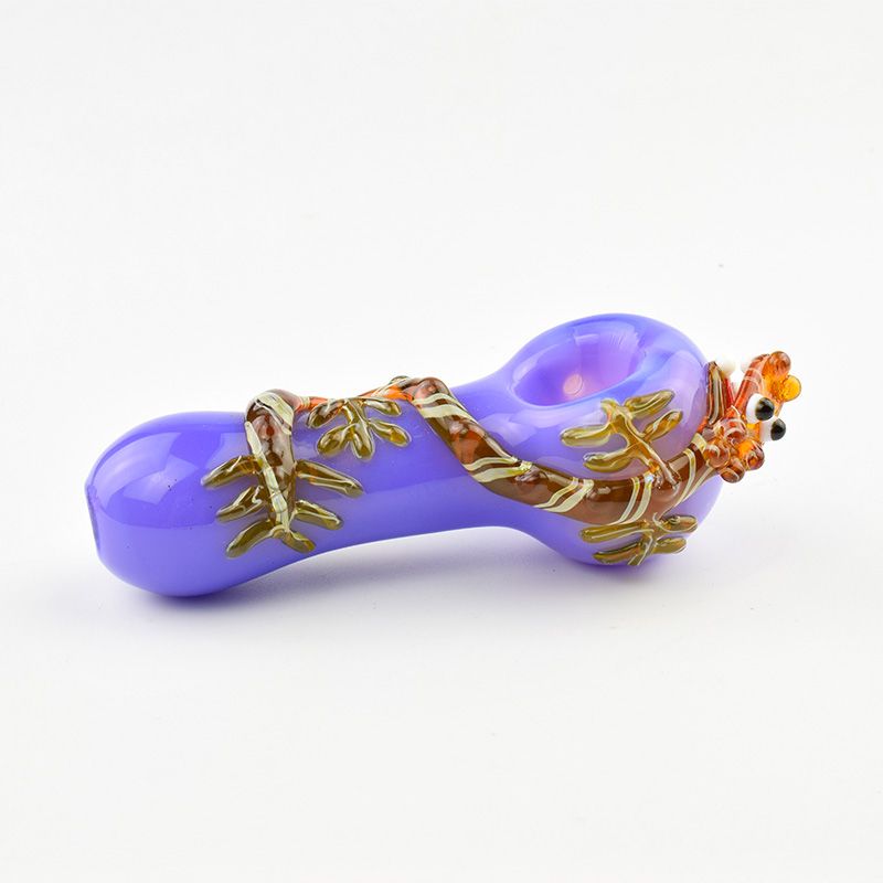Art & Collectibles Hand Blown Dragon Pipe Glass Sculptures & Figurines ...