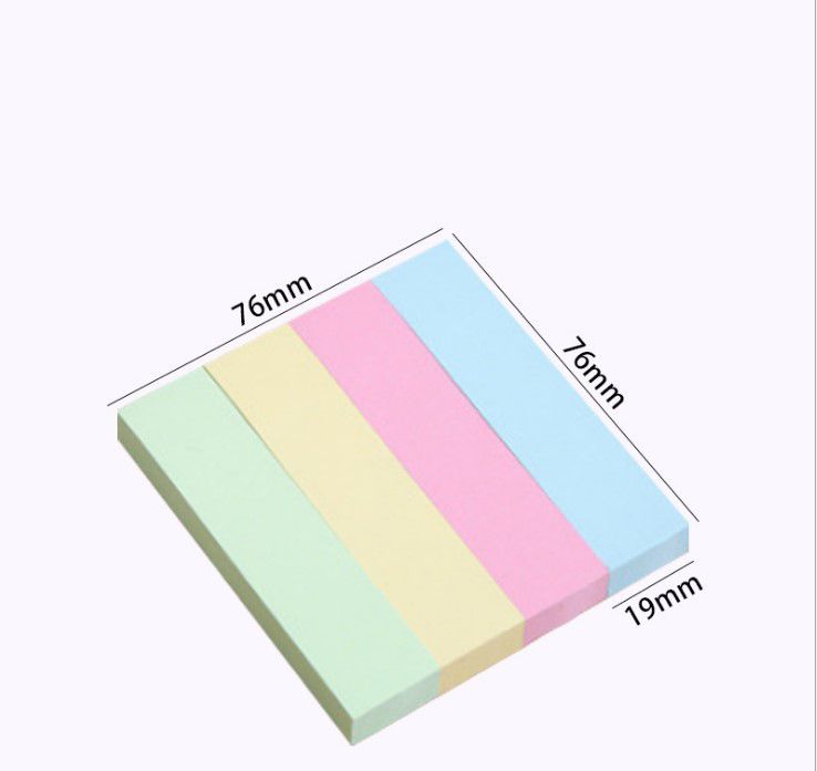Creative Self Sticky Notes-Cute Multiple Shapes Post It Notes-140 ...