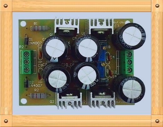 Compra LM317 / LM337 Positiva Ajustable Y Fuente De Alimentación ...