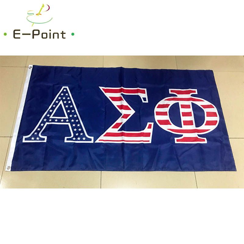 2021 Alpha Sigma Phi Flag 3*5ft 90cm*150cm Polyester Flag Banner ...