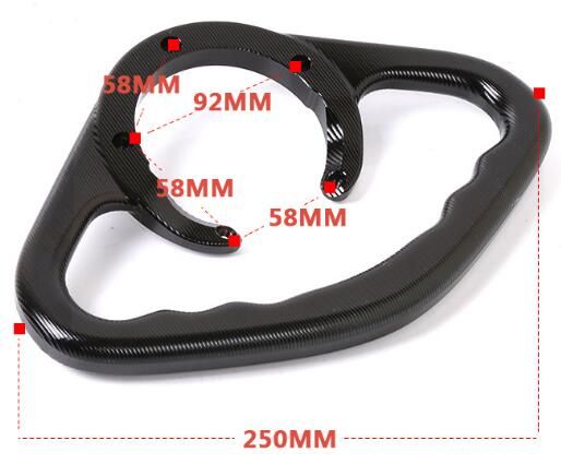 High Density Aluminum Alloy Motorycle Fuel Tank Safe Handgrip,Motorbike ...