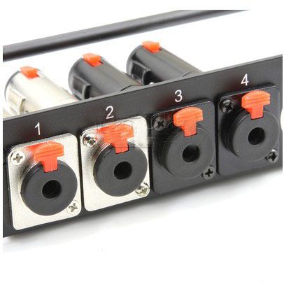 2021 Stereo 1/4 Locking Jack Panel Mount Connector 6.35 Mm Female Jack ...