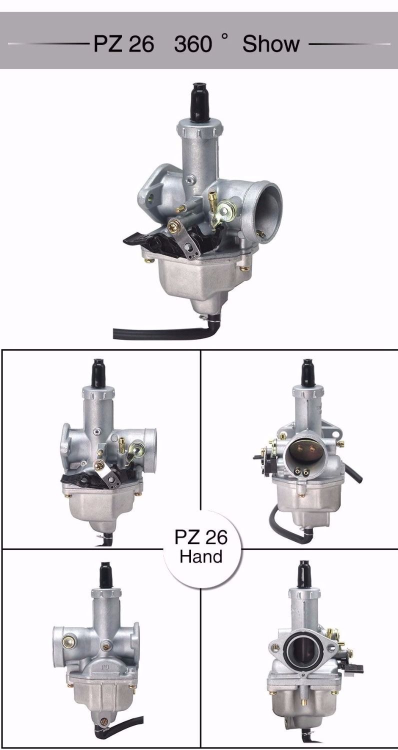 Carburador PZ19 PZ26 PZ27 PZ30 PZ30B Apto Para Motocicleta CG125 CG150 CG175 CG200, ATV De 14,75 ...