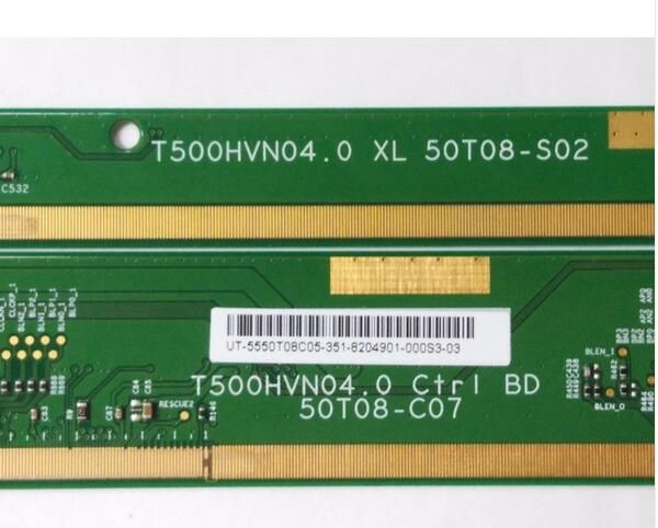 A Pair T500HVN04.0 CTRL 50T08 C07 50T08 S02 LCD Panel PCB Part 60 Days ...