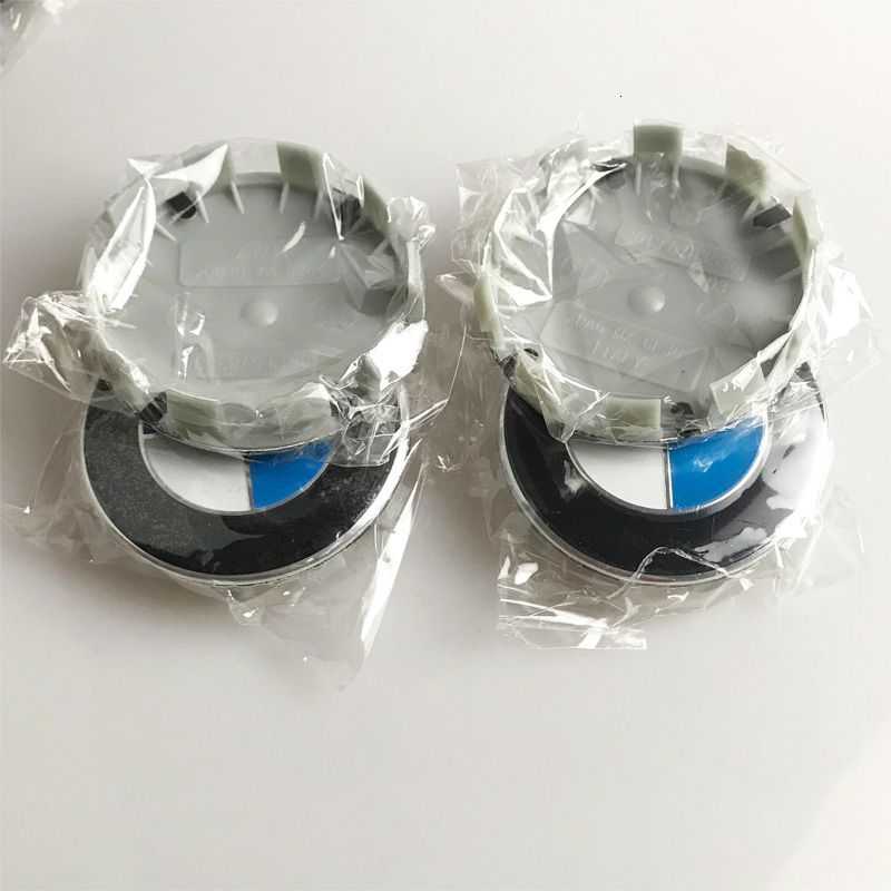 2020 68mm For BMW Wheel Hub Cap Blue White Black M Style Car Wheel ...
