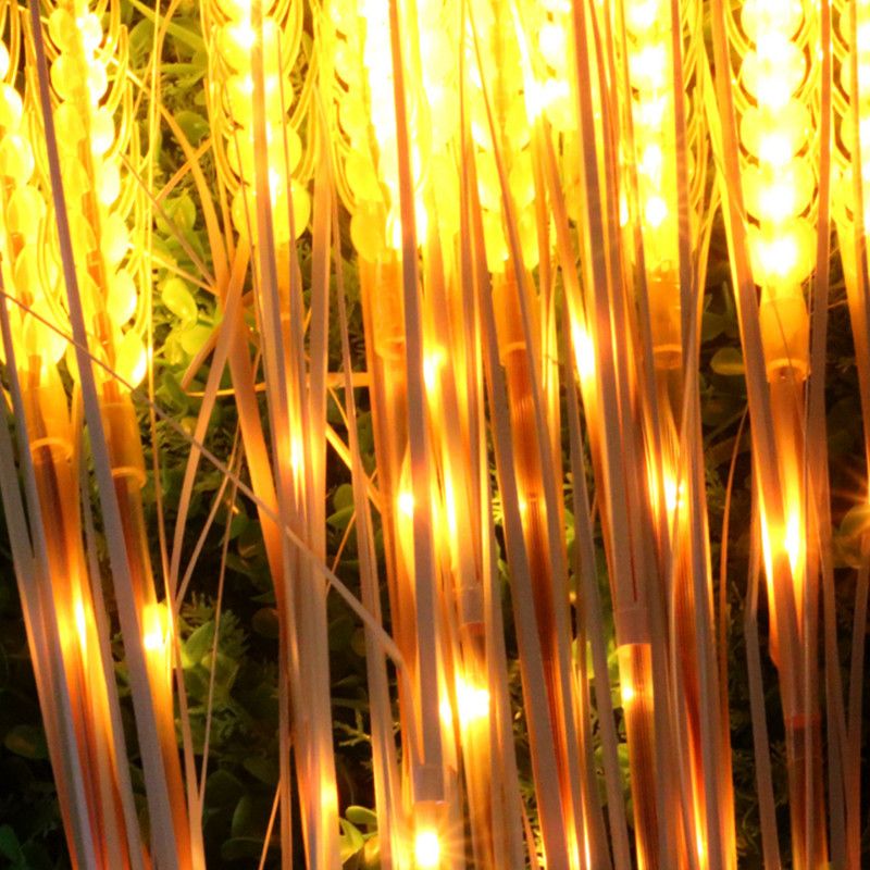 2020 Outdoor Simulation Luminous Wheat Reed Lights Landscape Lighting ...