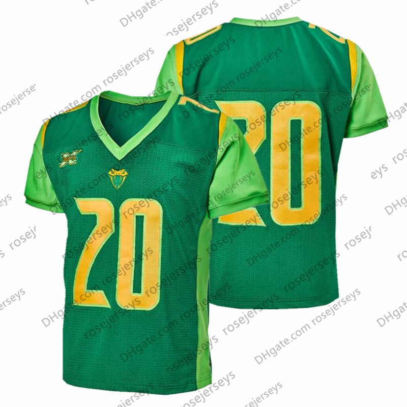 Custom 2020 XFL Vipers #4 Taylor Cornelius 24 DeVeon Smith 29 Jacques ...