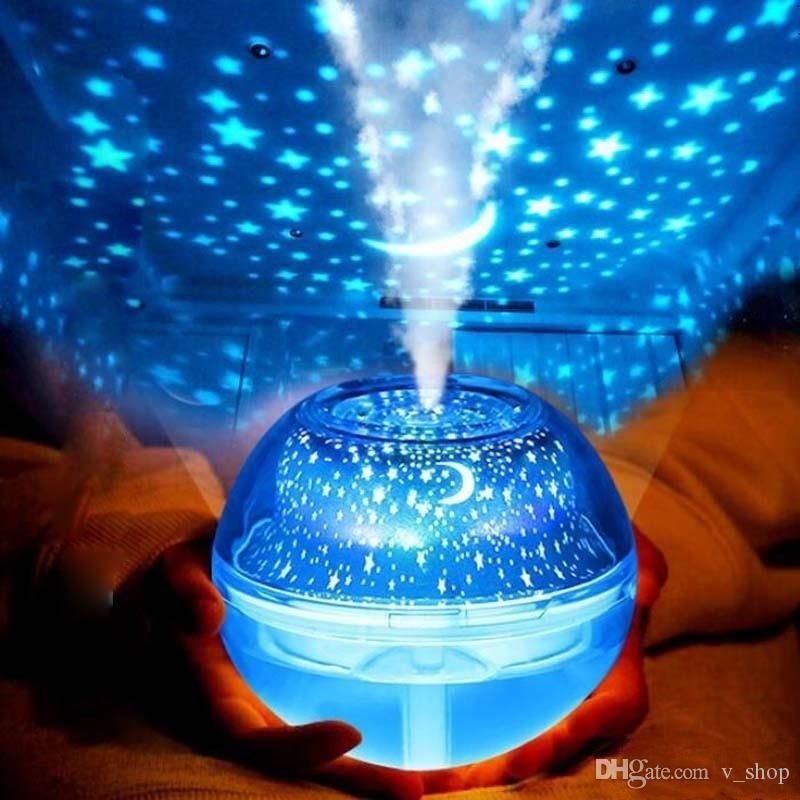 Humidifier Night Lamp Portable Mini Projector ファクトリーアウトレット
