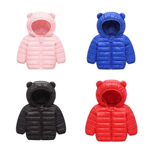 2018 New Baby Winter Coats Down Cotton Coat Jacket Kids Baby Clothes ...