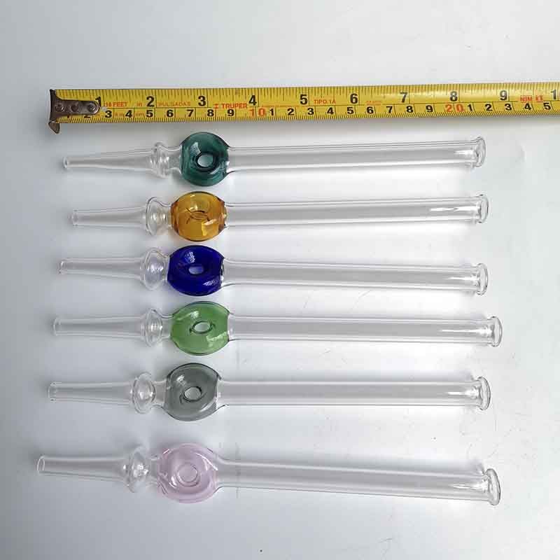 Glass Dab Rig Stick 15cm/20cm Oil Burner 12 Styles With Dotted Pipes ...