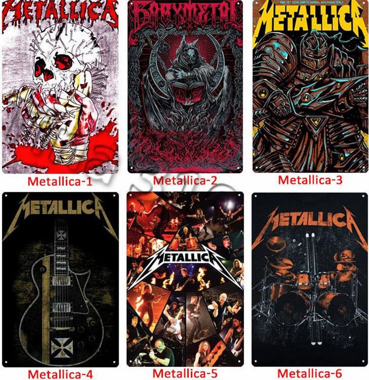 Vintage Metallica Poster
