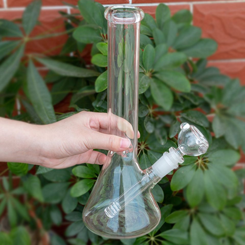 Compre Tuberías De Agua Clara Base Bong Cubilete Bongs De Vidrio Venta ...