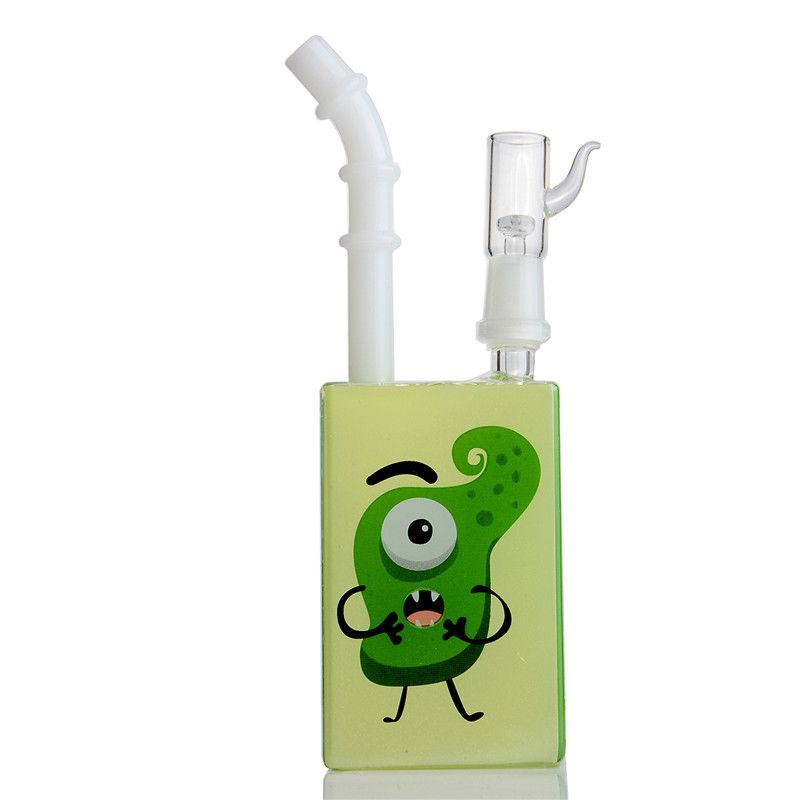 2020 Green One Eye Bong Box Unique Water Pipe Hookah Bubblers Pegasus ...