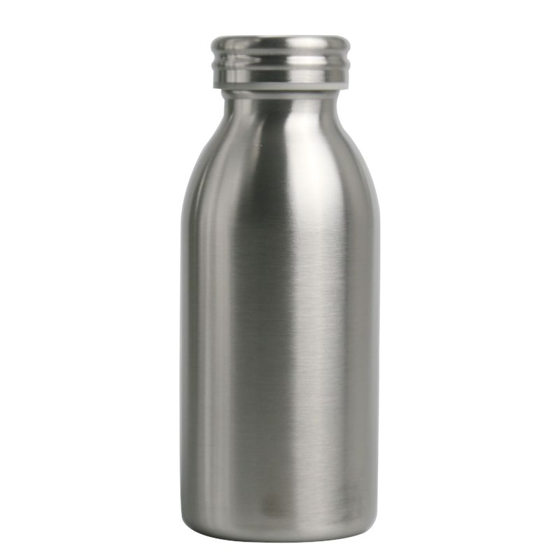 Kidzy 12oz Stainless Steel Milk Flask Vacuum Insulated Bottle With Lid ...