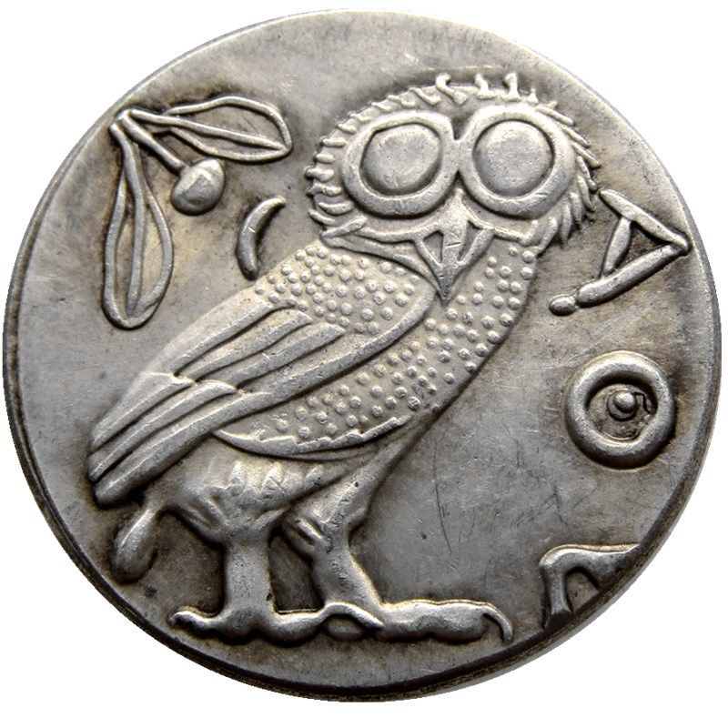 2021 G04Ancient Athens Greek Silver Drachm Atena Ancient Greek Coin ...