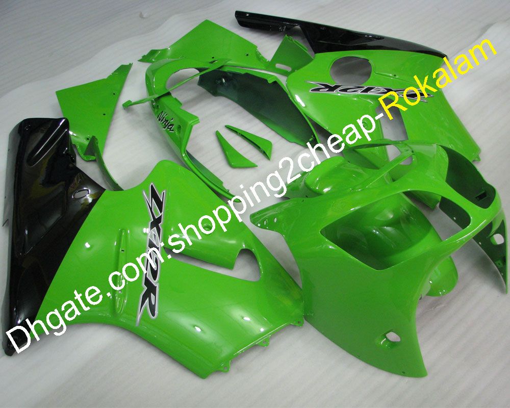 Motorcycle Black Green 2000 2001 ZX12R Fairing Fit For Kawasaki ZX 12R ...