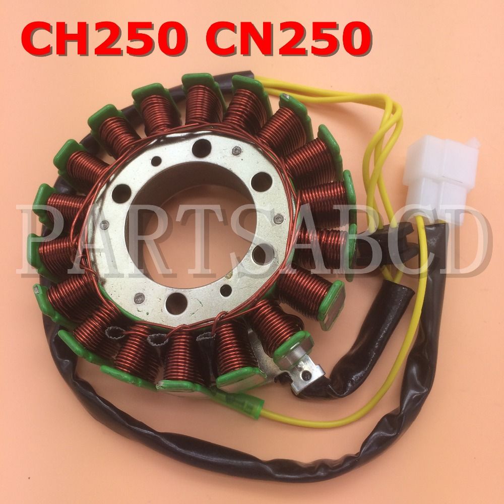 Parts & Accessories OUTSIDE CF250CC 18-COIL MAGNETO/STATOR4-STROKE ...