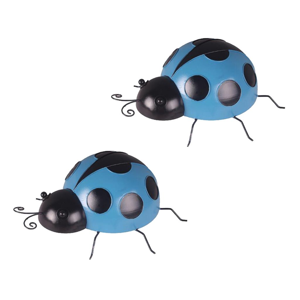 Metallic Blue Ladybug