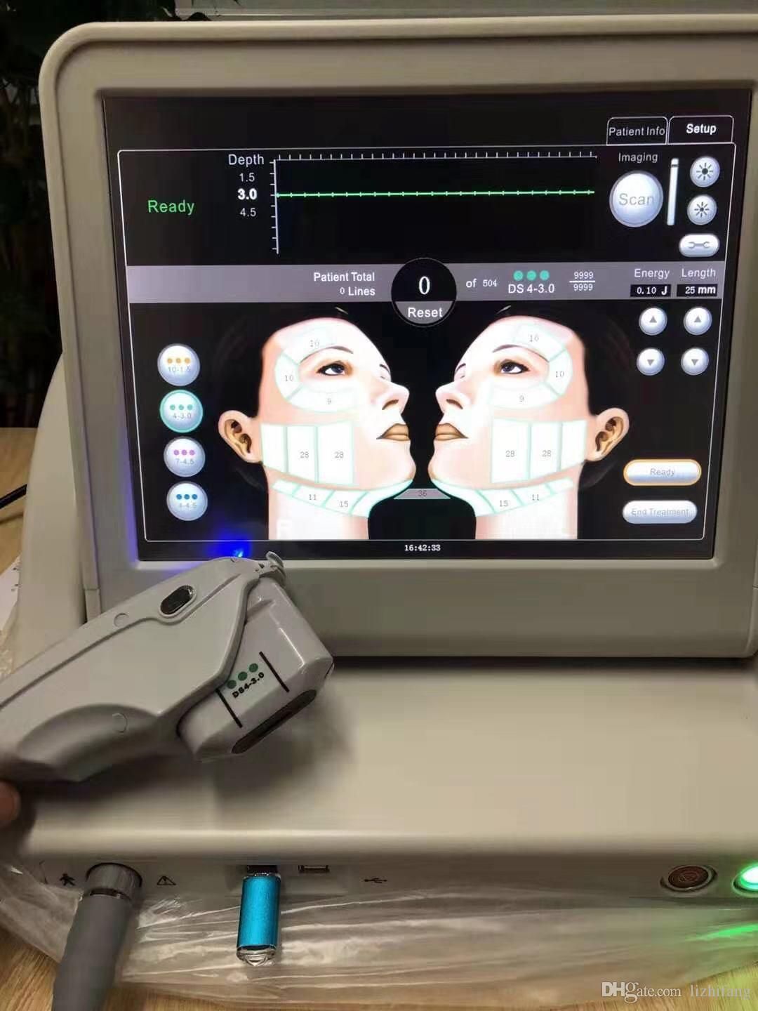 2019 NEW Portable HIFU 5 In1 High Intensity Focused Ultrasound Hifu ...