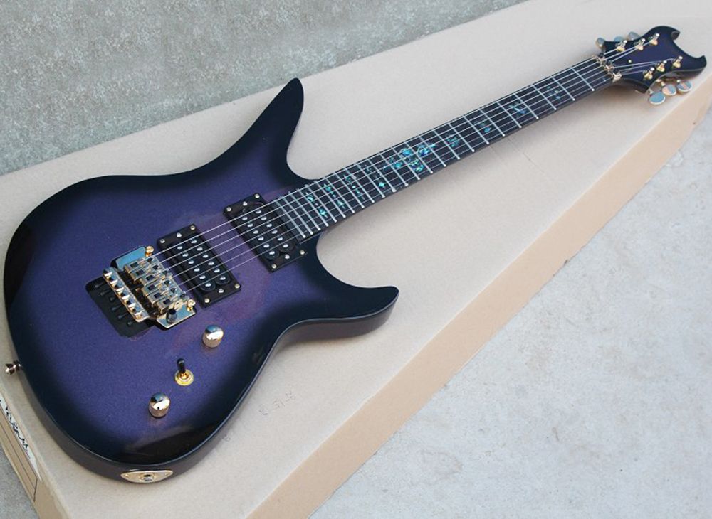Dark Purple Electric Guitar