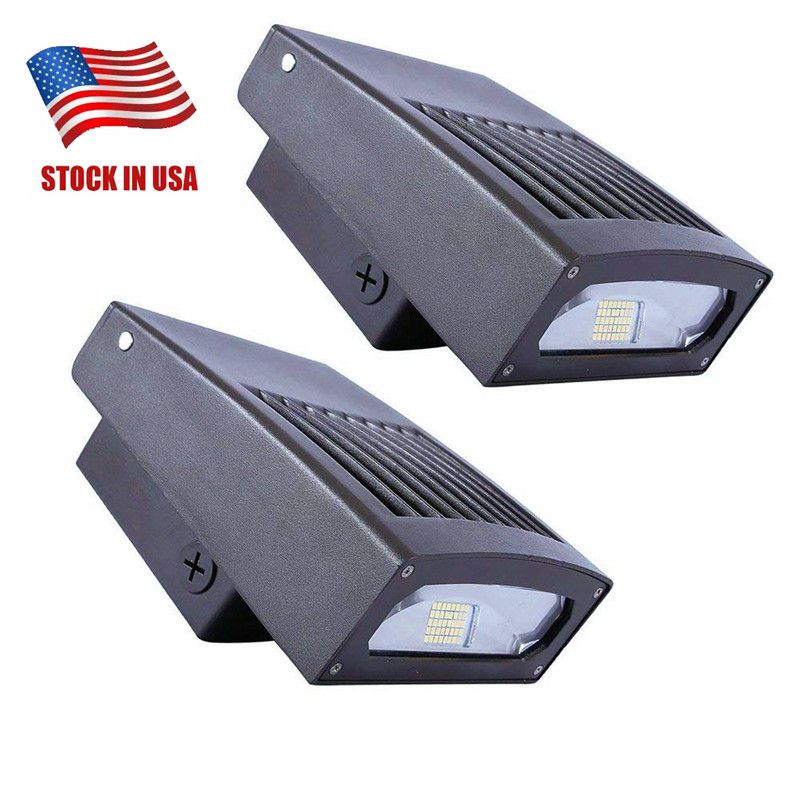 2020 30W LED Wall Pack Light 0 90° Adjustable Head With Dusk To Dawn ...