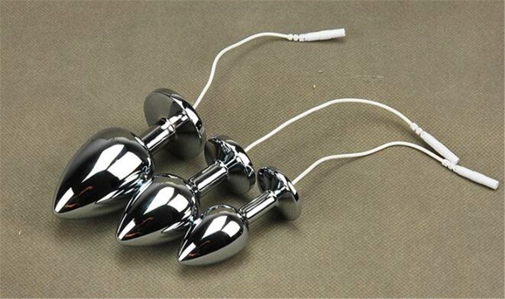 Metal Butt Plugs Anal SexToys Massage Booty Beads Random Colors Metal ...