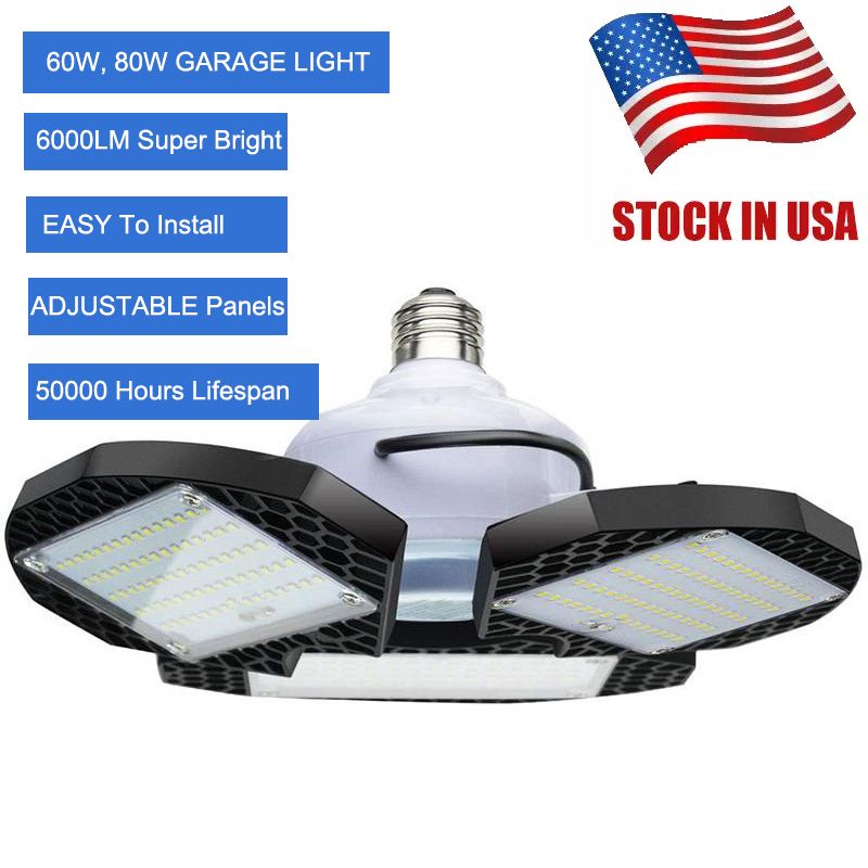 Best Quality 60W 80W Led Deformable Lamp Garage Light E27 LED Corn Bulb ...