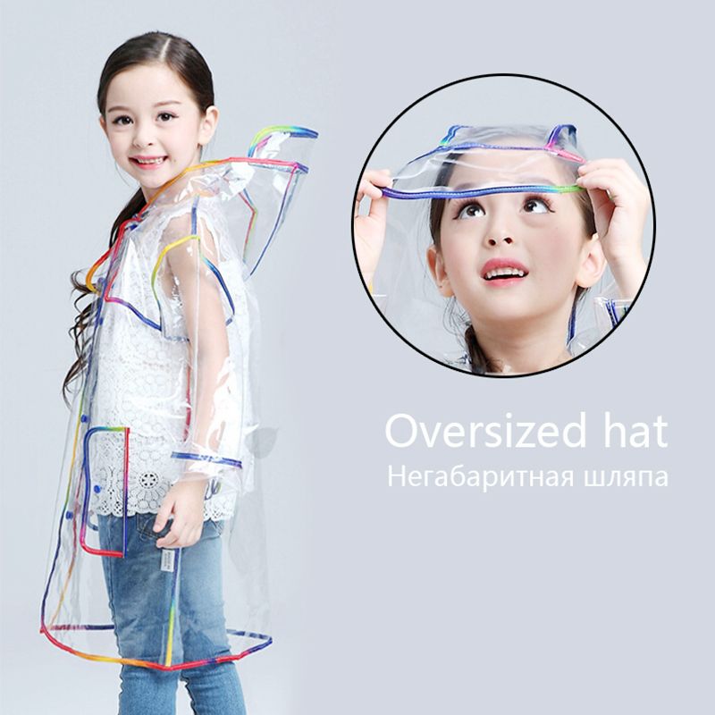 Transparent Raincoat For Kids