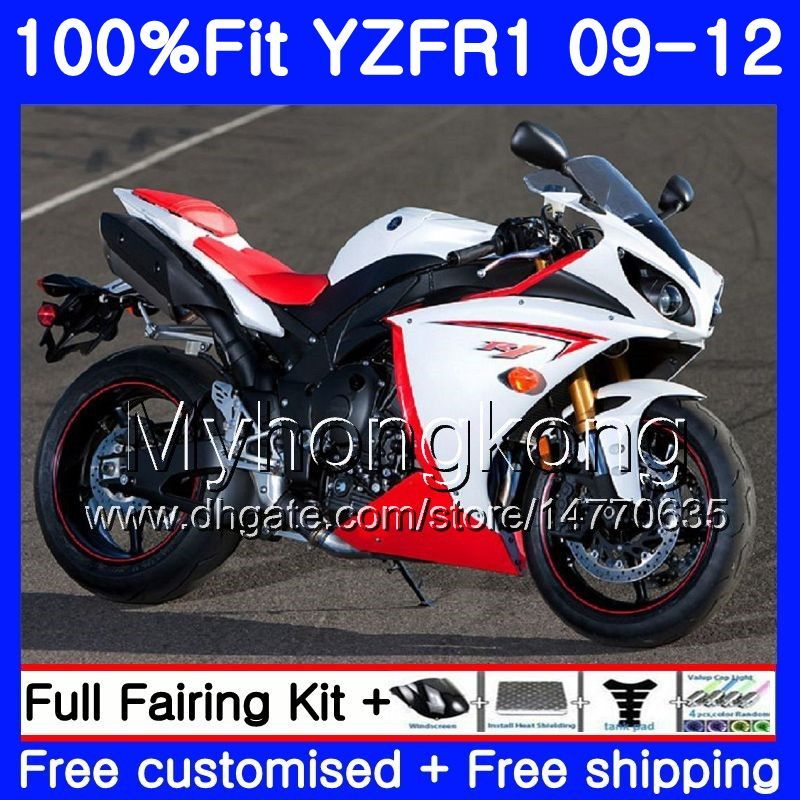 2010 Yamaha R1 Red