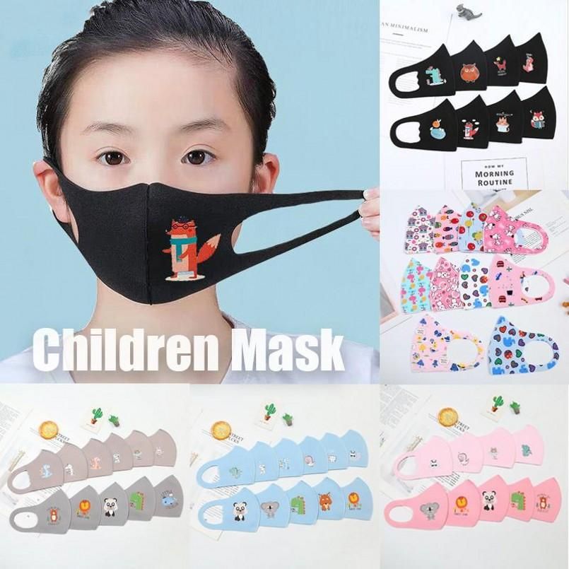 2020 New PM2.5 Children Anti Pollution Masks Boys Girls Cartoon Mouth ...