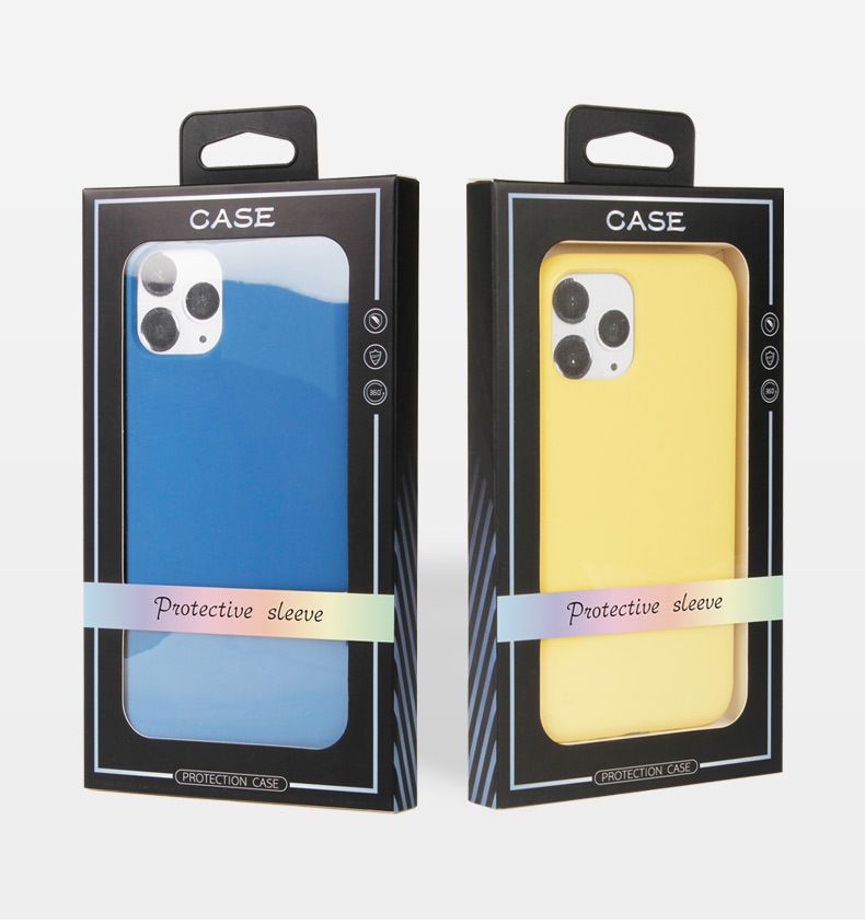 2020 Retail Black White Paper Window Box Phone Case For IPhone 11 Pro ...