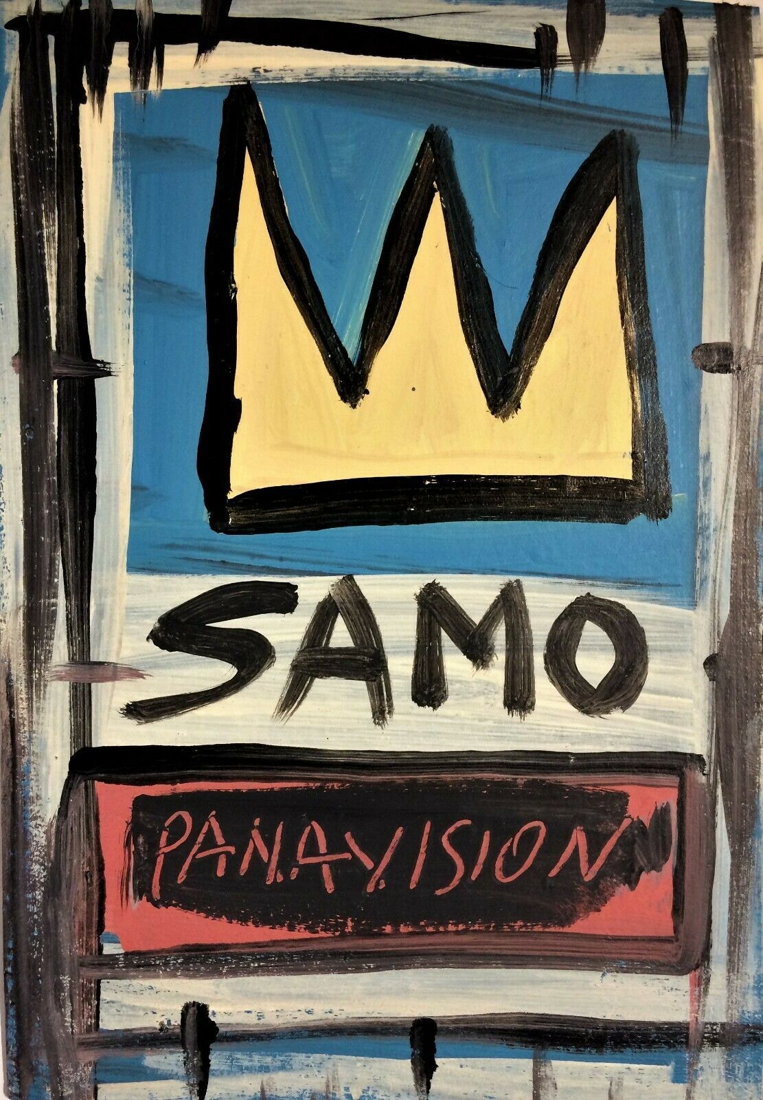 Jean Michel Basquiat Samo